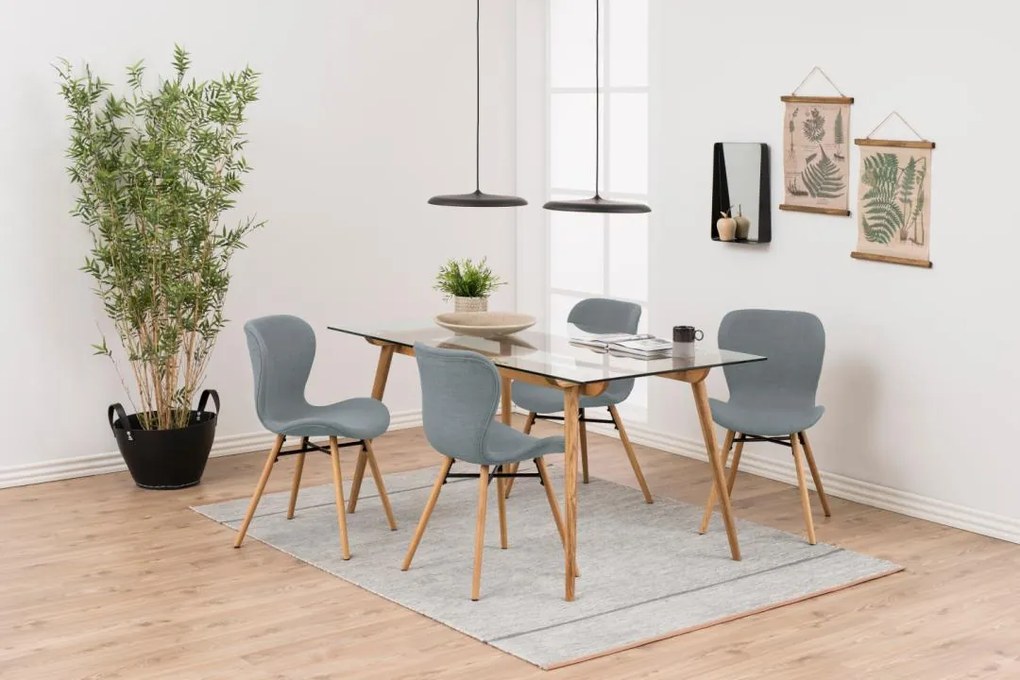 ACTONA GROUP Jídelní židle BATILDA světle šedá H000018250