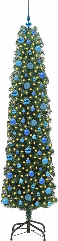 Umělý vánoční stromeček Zelená 240 cm PVC, ocel a plast 3394976