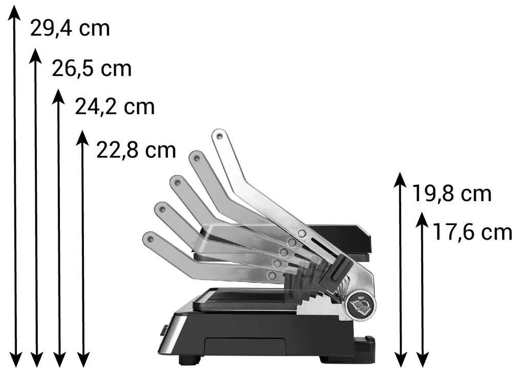 TESCOMA Digitální kontaktní gril PRESIDENT