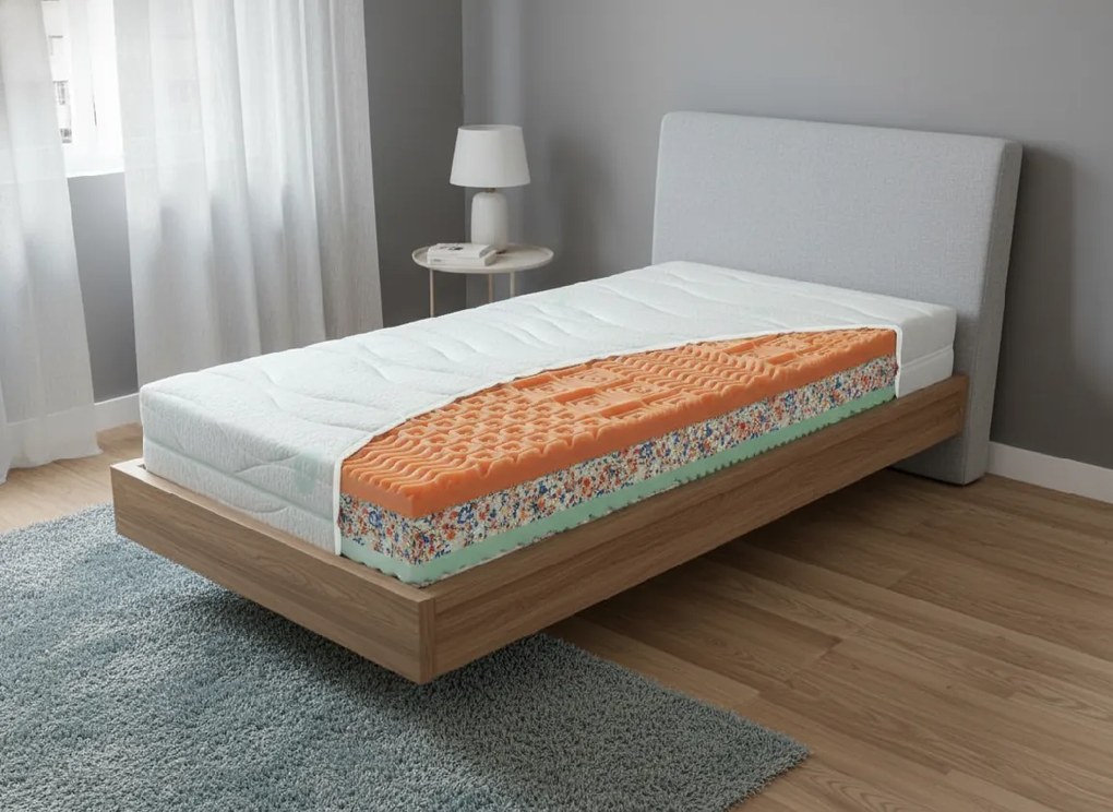 Materasso Zdravotní matrace LOTUS 100x200 cm, Výška matrace: 16 cm