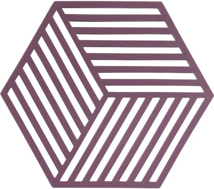Zone Denmark Silikonová podložka pod horké Beetroot Hexagon