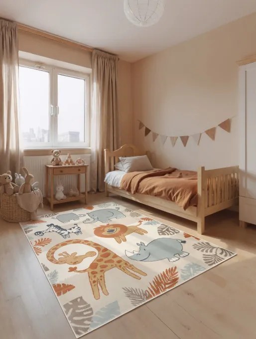 Koberec Hanse Home ADVENTURES SAVANNA krémový