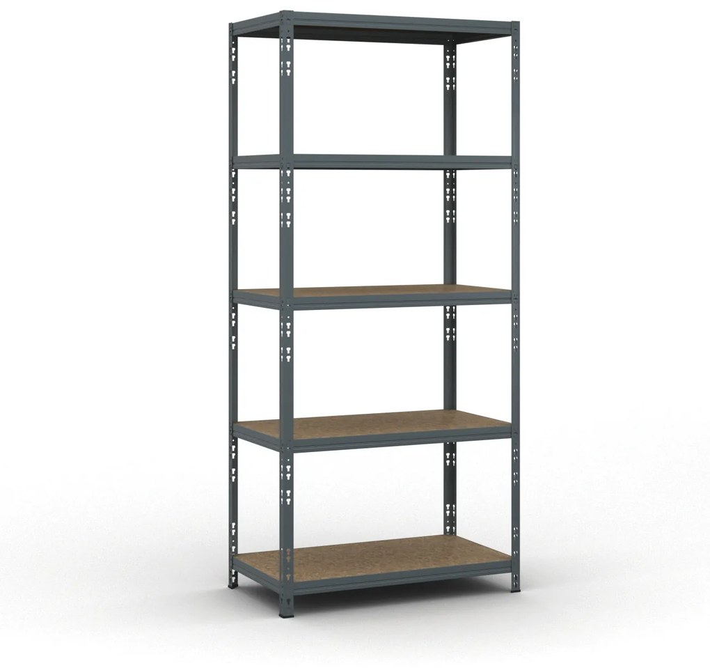 Policový regál 1954x900x500 mm, nosnost 175kg