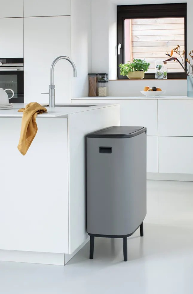 Brabantia BO Touch Bin 2x30L HI minerální šedá