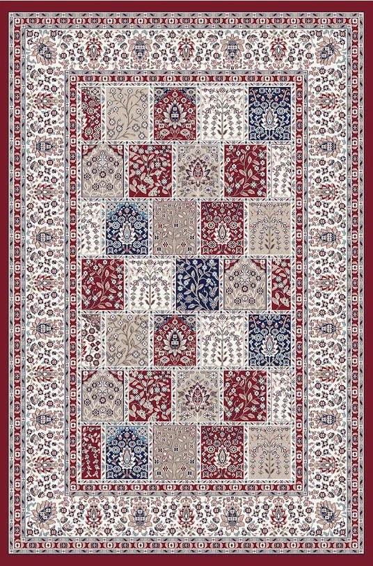Festival koberce Kusový koberec Silkway 4241A Red Rozměr: 280x380