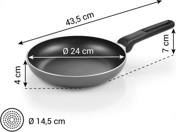 TESCOMA Pánev BRAVA ø 24 cm