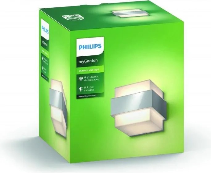 PH 17335/47/PN Venkovní nástěnné svítidlo Philips Shovel 17335/47/PN chromové - PHILIPS (915005301601)
