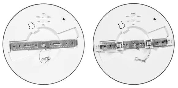 Ecolite WPCB2-24W/HF/CR - LED Panel se senzorem LEXA LED/12/18/24W/230V