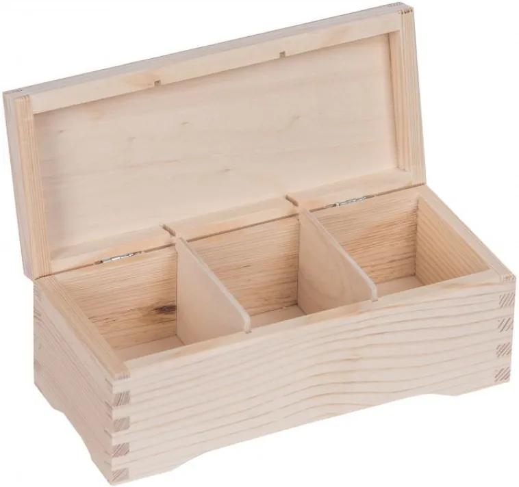 Dřevěná krabička - Box na čaj | BIANO