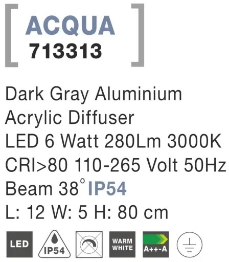 Venkovní LED lampa Acqua