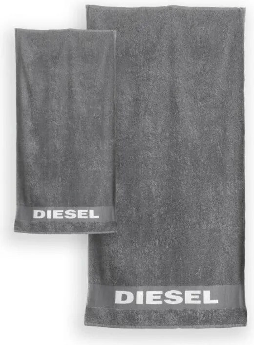 XXXLutz SADA RUČNÍKŮ A OSUŠEK, šedá Diesel - Sady ručníků - 004113001603