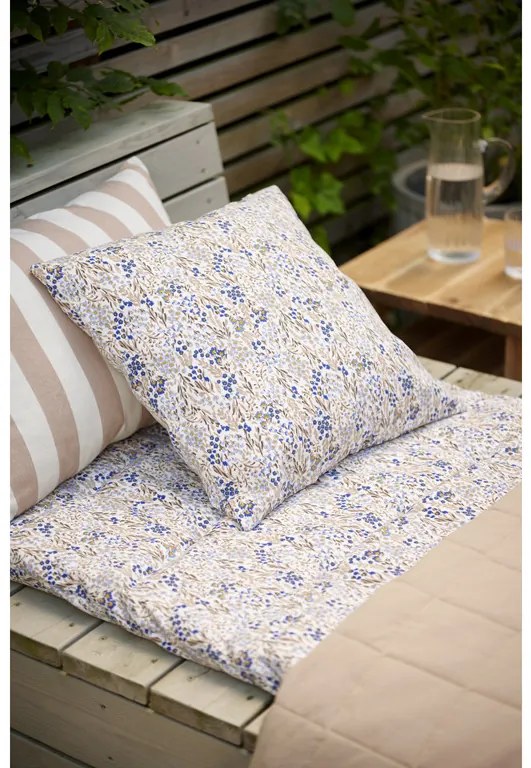 Södahl Polštář 45x45 Dainty Florals Sky Blue