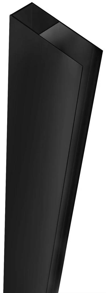 Rea - MOLIER rozšiřovací profil pro sprchové dveře 190cm, černá, REA-K6000