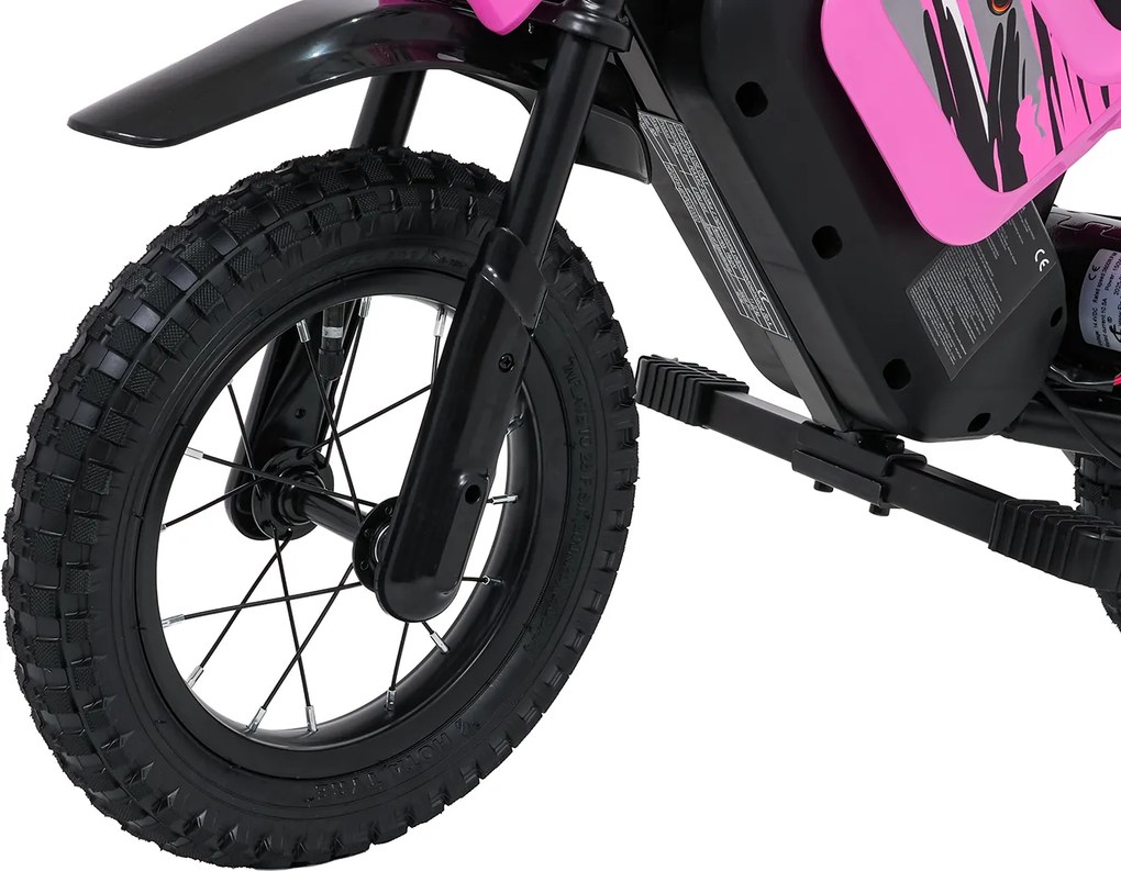 Ramiz Dětský elektrický motocykl SHARK růžový