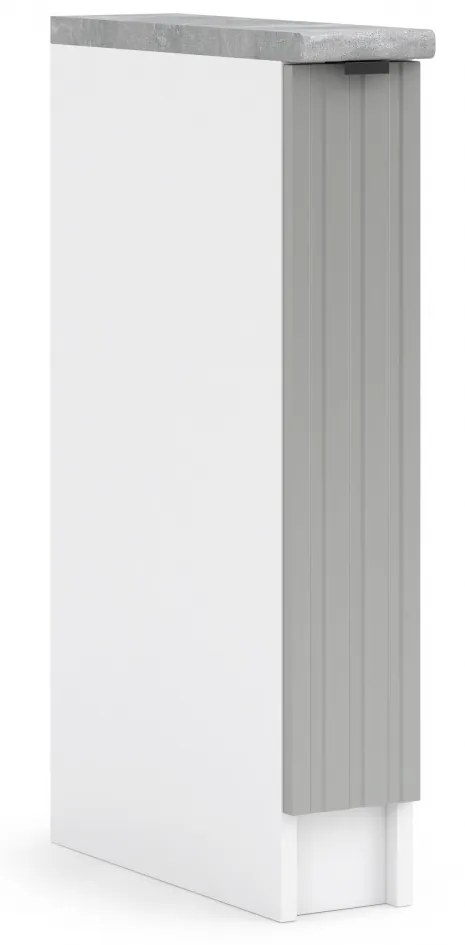 Kuchyňská skříňka spodní 15 cm - LAM KR15 - Dvířka CINDY