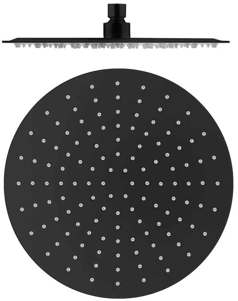 RAV Slezák - Hlavová sprcha, průměr 30 cm, matná černá KS0001CMAT