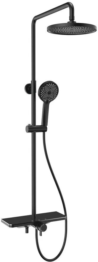 Aqualine Aqualine, MARCO sprchový sloup s pákovou baterií, bílá, SL210B