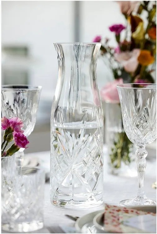 Křišťálové skleničky v sadě 4 ks na víno 210 ml Melodia – Lyngby Glas