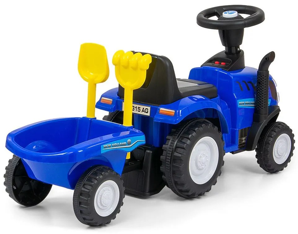 Odrážedlo NEW HOLLAND T7 TRAKTOR Milly Mally modré