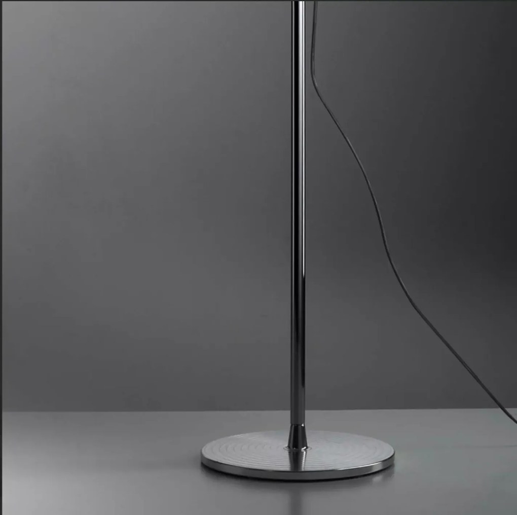 Artemide 0779010A+0780030A+0564010A Tolomeo Mega Terra 42, designová stojací lampa s vypínačem pro 1x150W E27, pergamenové stínítko, max 334cm