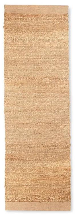 Přírodní dlouhý bavlněný koberec / běhoun Woven - 60*200cm | BIANO