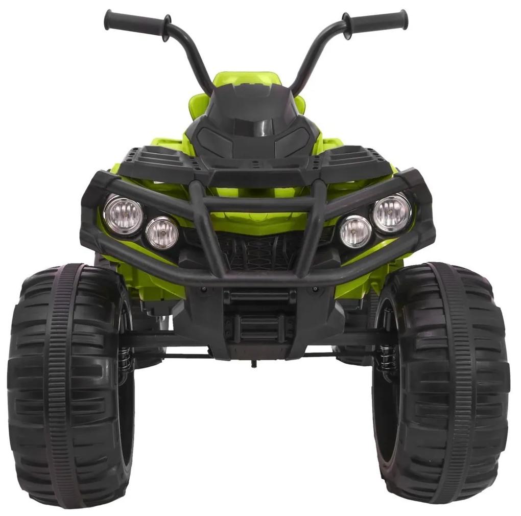 Dětská elektrická čtyřkolka ATV 2,4G Zelená