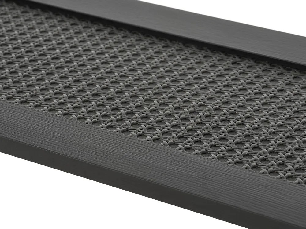 Černý konzolový stolek 37x100 cm Pensacola – Unique Furniture