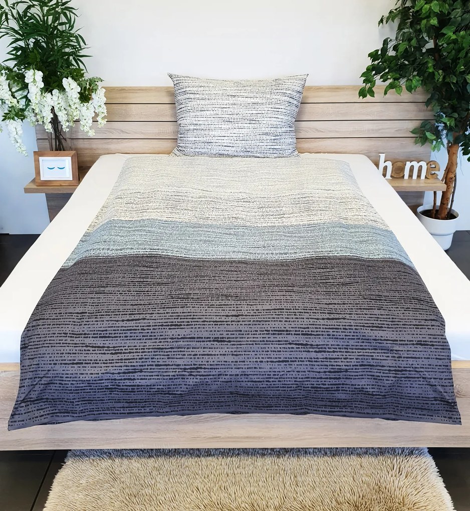 Dilios Mist bavlněné povlečení Rozměr: 1x 70 x 90 a 1x 140 x 200 cm