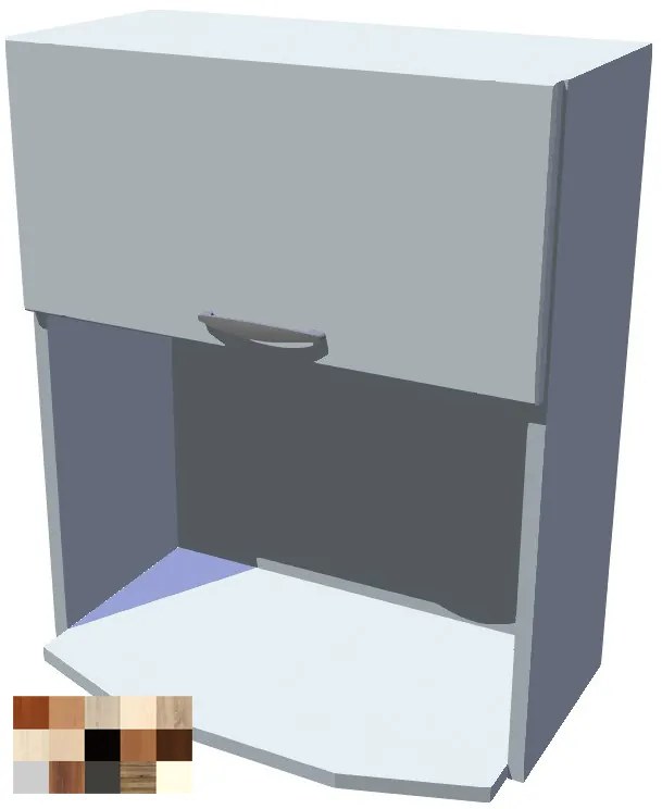 Kuchyně Macháček Horní skříňka Tina na mikrovlnku - výklop