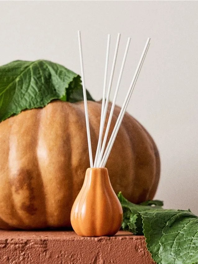Sinsay - Vonný difuzér s tyčinkami Autumn Chai - oranžová