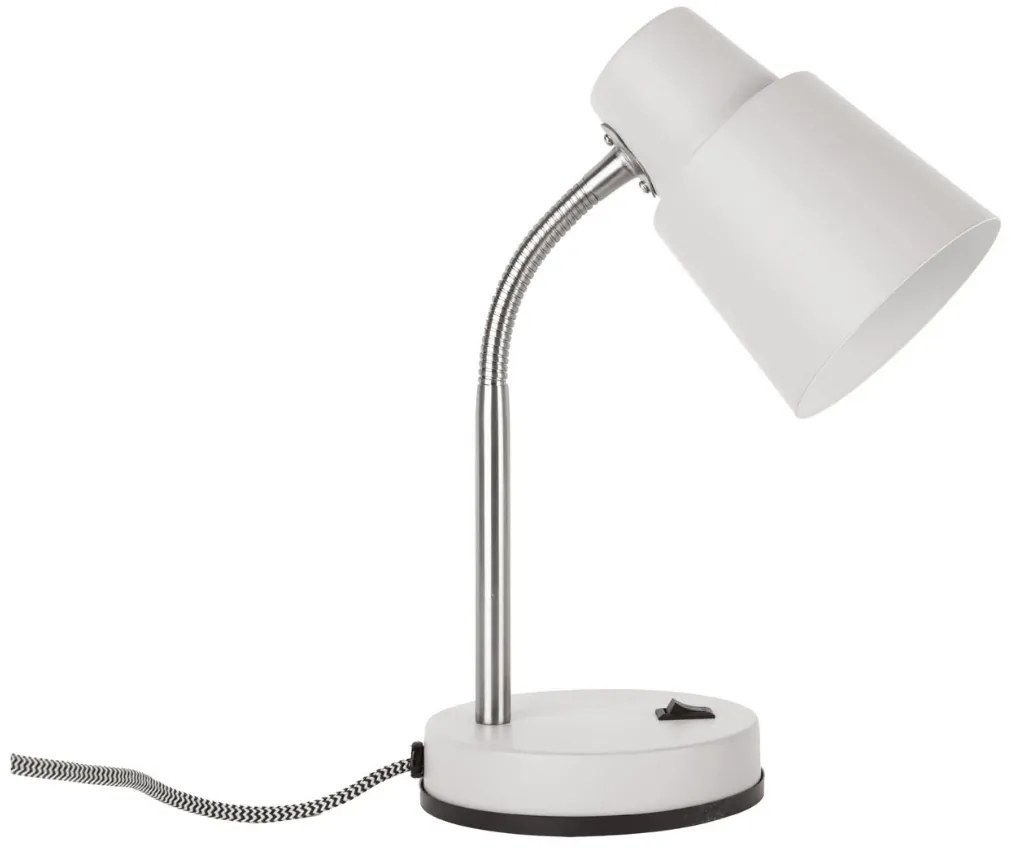 DNYMARIANNE -25% Time for home Bílá kovová stolní lampa Jose