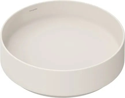 Hansgrohe Xuniva Evo S umyvadlo 40x40 cm písková matná béžová mat bez otvoru pro baterii, bez přepadu 60323780