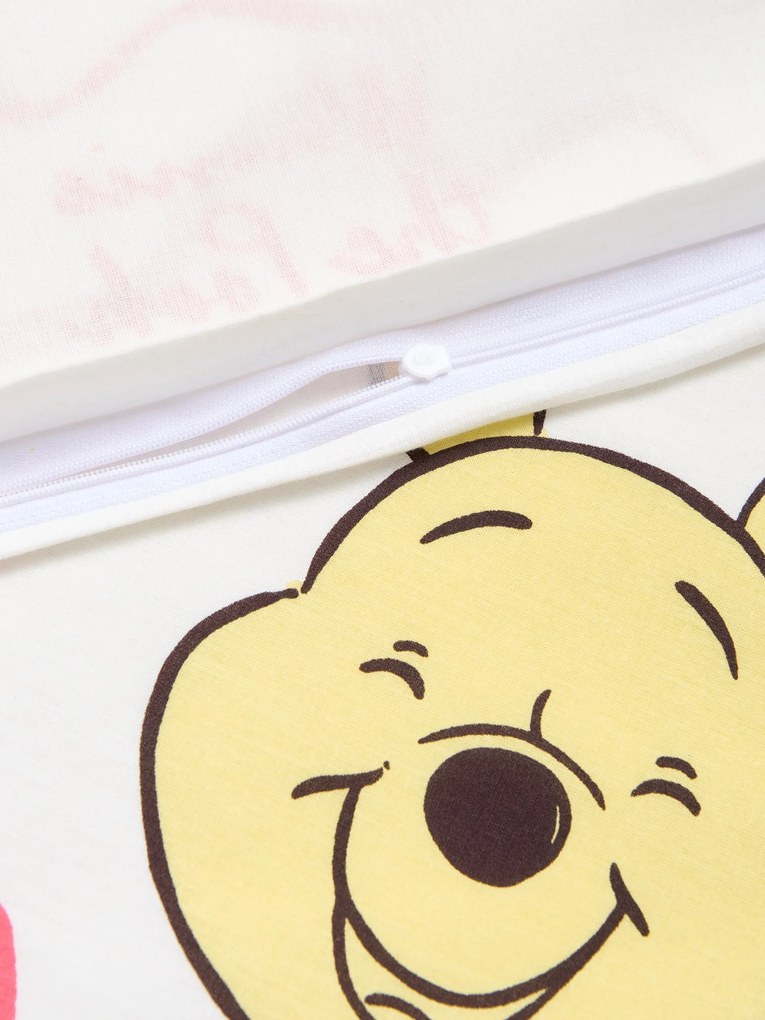 Sinsay - Sada povlaků na polštář Winnie the Pooh 2 pack - krémová