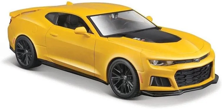 Kovový model maisto 2017 camaro zl1, metal žlutá