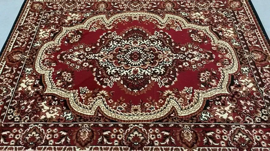 Kusový koberec SOLID červený 300x400