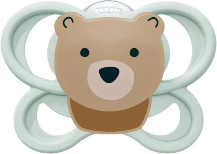 Dudlík NUK Perfect Match Air BEAR 0-6m 1ks box velikost 0-6 m