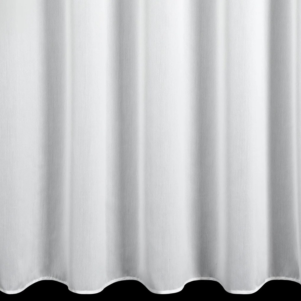 ZÁCLONA NA KROUŽCÍCH TIRSA 300 CM X 250 CM CM BÍLÁ
