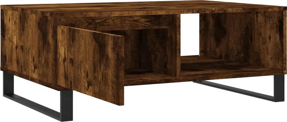 vidaXL Konferenční stolek 90 x 60 x 35 cm kompozitní dřevo [827073] Barva: šedá sonoma