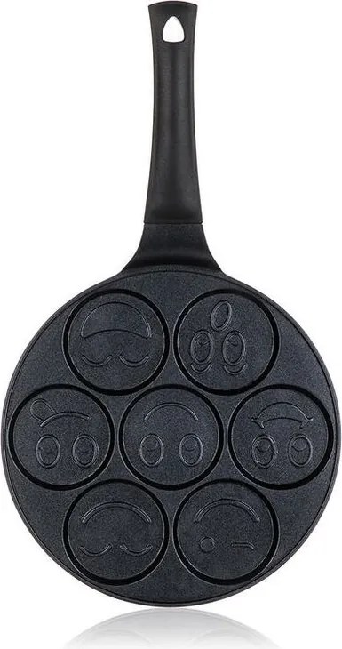 Pánev na 7 lívanců s nepřilnavým povrchem ALIVIA Smile 26 cm