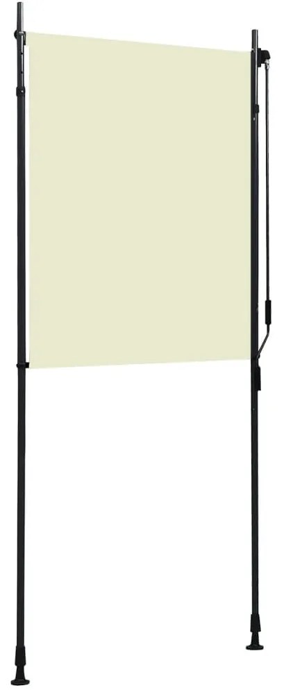 vidaXL Marketos Venkovní roleta 100 x 270 cm krémová