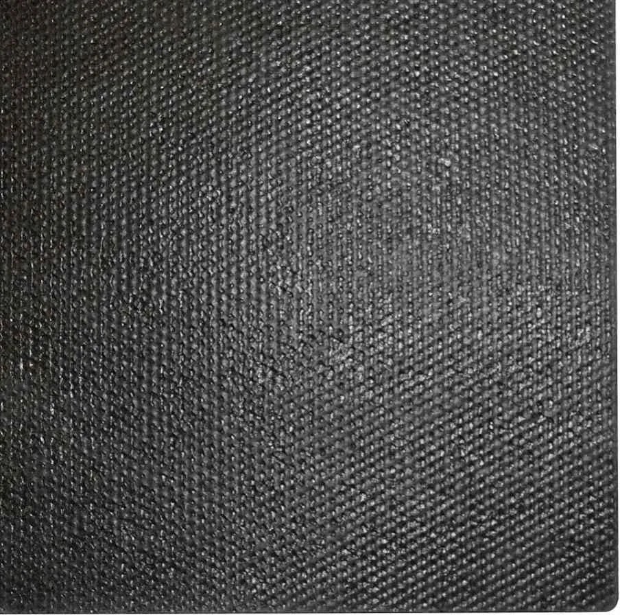 Rohožka před dveře černá 100 x 200 cm kokosové vlákno 155581
