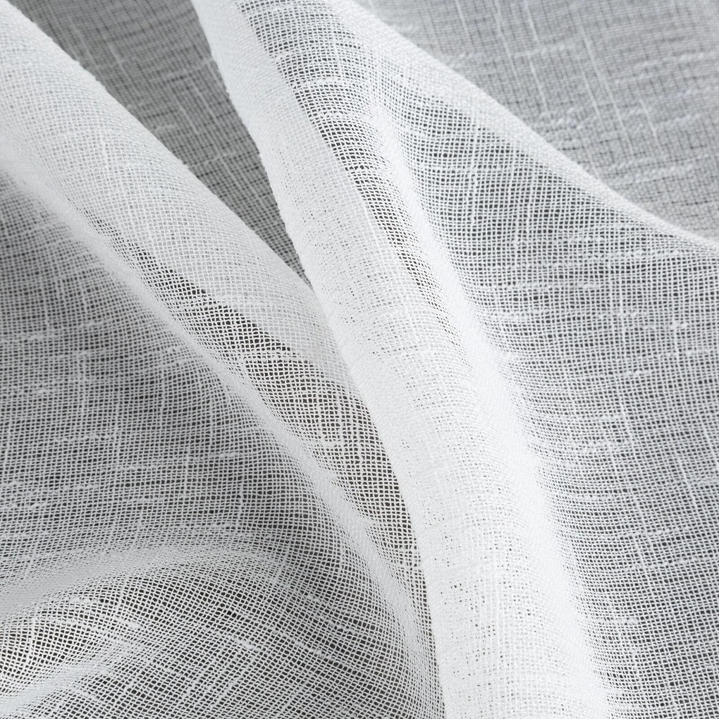 ZÁCLONA NA KROUŽCÍCH LEXY 300 CM X 250 CM CM BÍLÁ