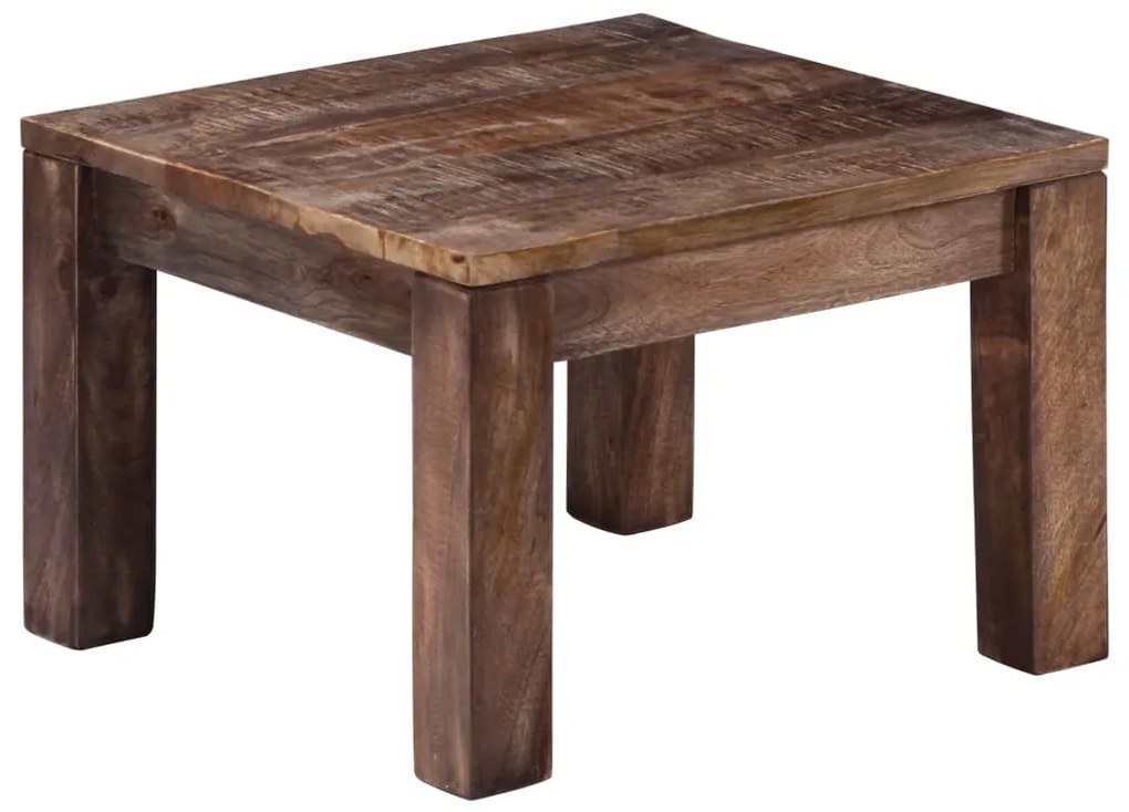 Konferenční stolek 50 x 50 x 35 cm masivní mangovníkové dřevo 247468