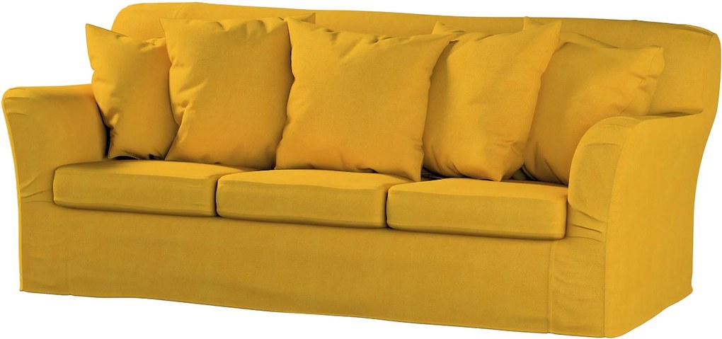 Potah na pohovku IKEA  Tomelilla 3-místná nerozkládací barva žlutá látka pletený vzor