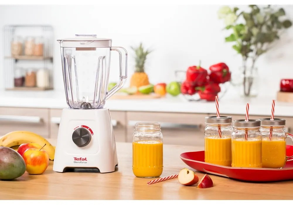 Bílý stolní mixér Blend Force – Tefal