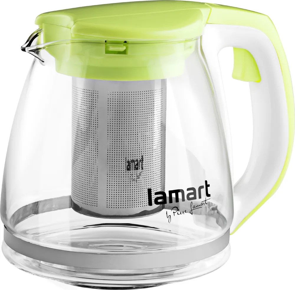 Konvice 1,1 l, zelená, LAMART VERRE LT7026