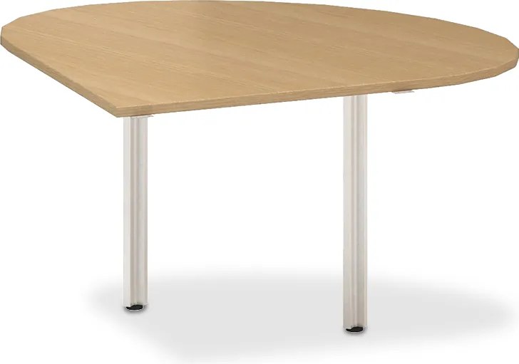 Přísed 120 x 120 cm, ProOffice A, pravý, buk