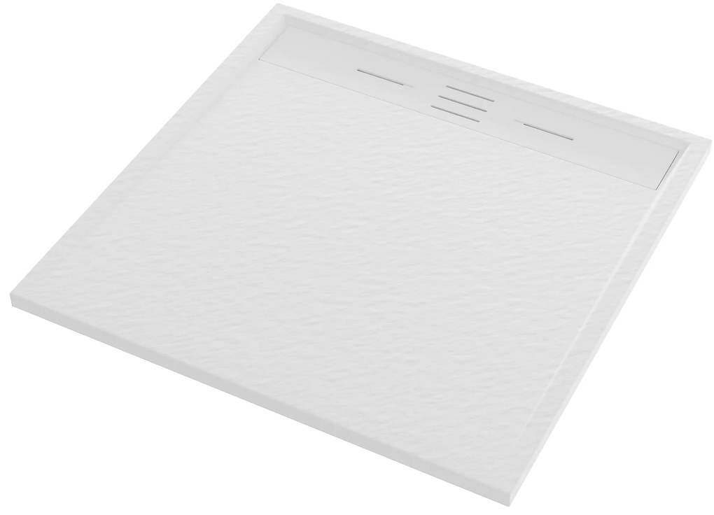 Erga Almac, SMC sprchová vanička 90 x 90 x 3 cm, bílá, ERG-GMA-AL-9090