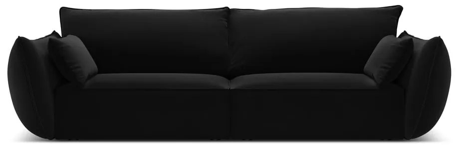Černá sametová pohovka 208 cm Vanda – Mazzini Sofas