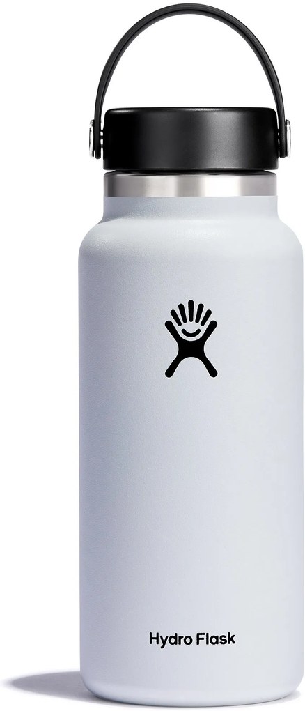 Hydro flask nerezová termoláhev wide mouth flex cap 32 oz 946 ml white